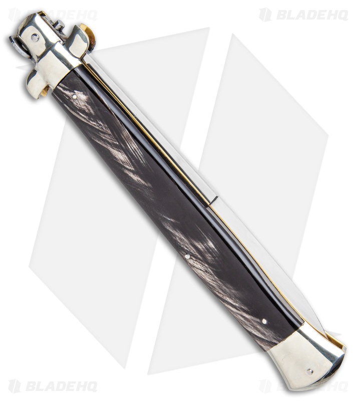 AGA Campolin 18" Italian Stiletto Dark Horn - Blade HQ