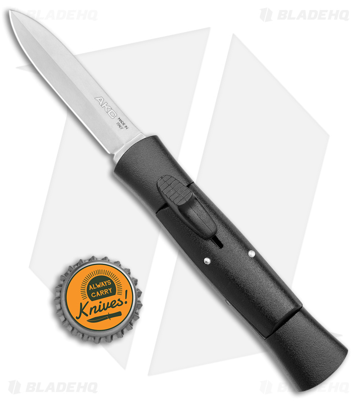 AKC 007 Concord OTF Auto Knife Black Dagger - Blade HQ