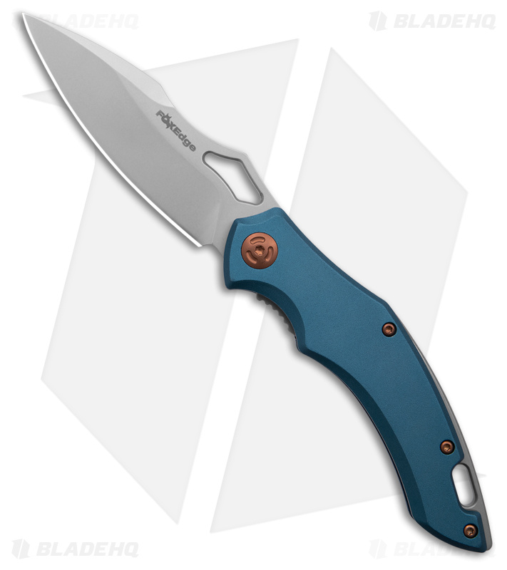 Fox Knives Sparrow Knife Blue Alum (3.5" BB) - Blade HQ