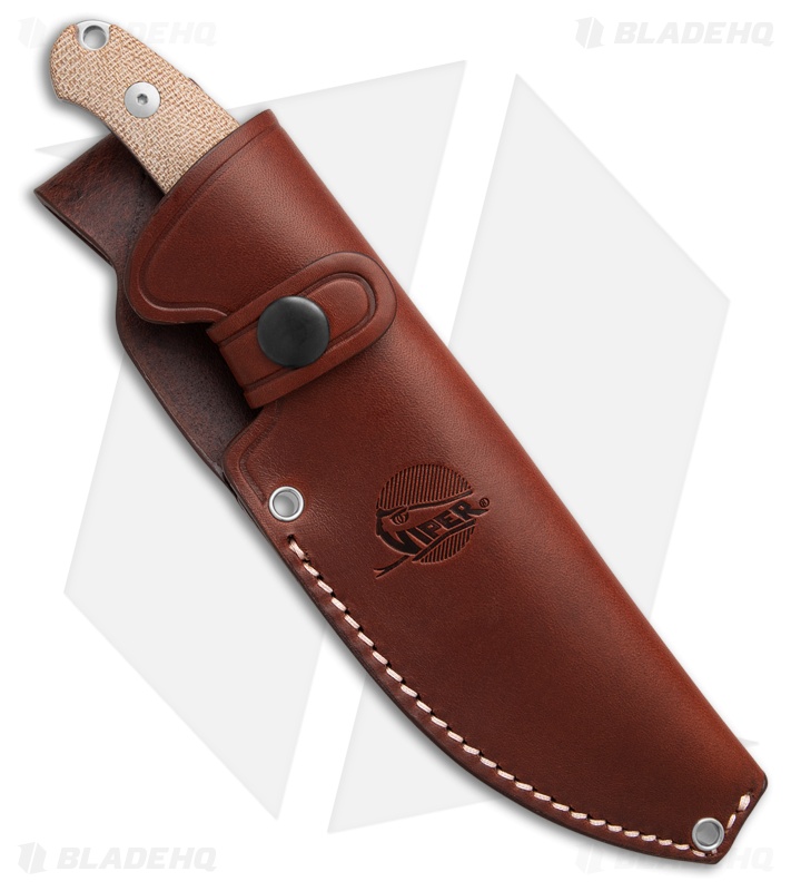 Viper Knives Ranger Knife Natural Micarta Satin