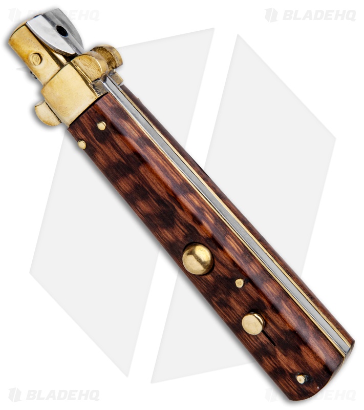 AGA Campolin 10" Frosolone Bayonet Stiletto Knife Snakewood (4.5 ...
