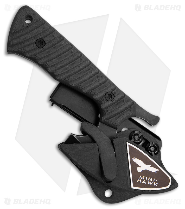 The Mini-Hawk Medium Hawk Fixed Knife Gray Ghost - Blade HQ