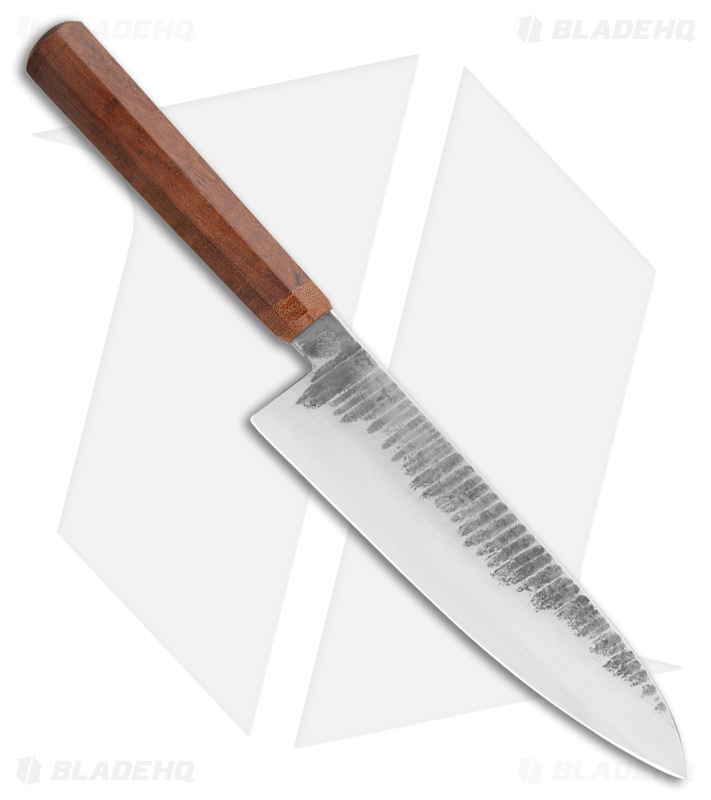 Nate Summers Custom Gyuto Fixed Blade Knife Gidgee Wood