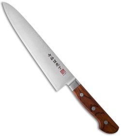 Al Mar UltraChef 9.5" Damascus Gyuto Knife w/ Cocobolo Wood Handle AM ...