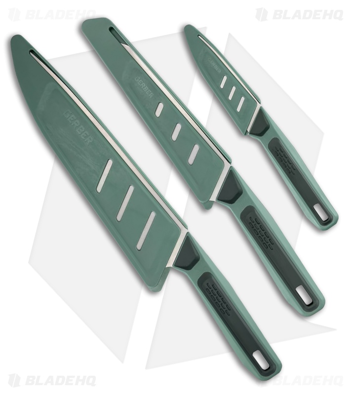 Gerber CompIEAT Camping Knife Set (Green) G1067404