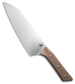 Microtech Chef's Fixed Blade Knife Tan G10