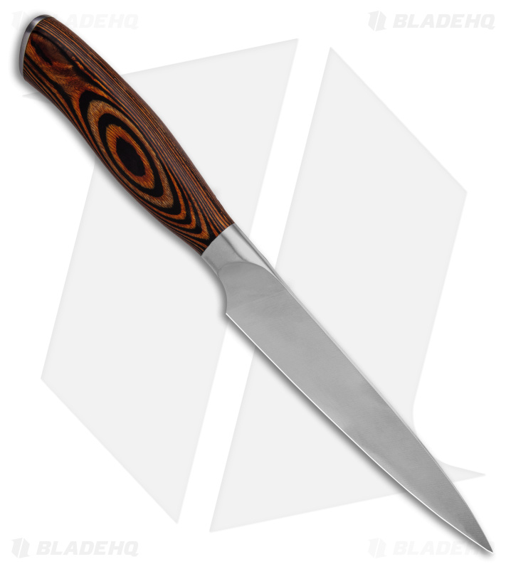 Tuo Cutlery Fiery Phoenix Utility Knife | Pakkawood - Blade HQ