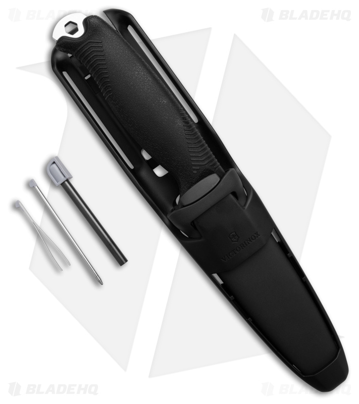 Victorinox Venture Pro Knife Black (Satin) - Blade HQ