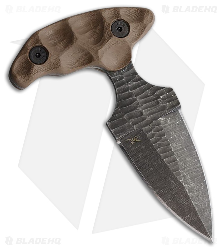 Stroup Knives Stabber Push Dagger OD Green G-10