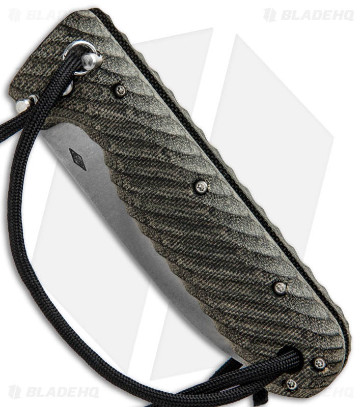 Battle Horse Knives Tree Frog | Folding Knife | Green/Black Micarta