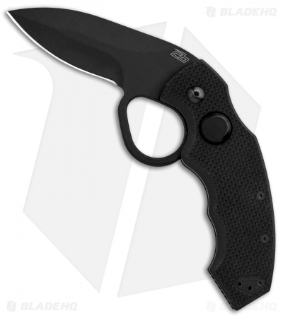 Colonel Blades Folding Knife - Black G-10 - Self Defense | Blade HQ