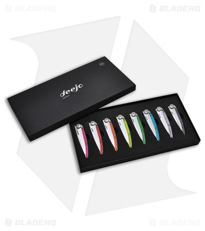 Deejo 27 Gram 8-Color Display Box Set - Blade HQ