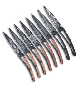 Deejo 37g 8-Piece Black Tattoo Display Boxed Set Wood DEE0036 - Blade HQ