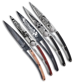 Deejo 37g 4+1 Biker Tattoo Display Boxed Set Wood DEE0038 - Blade HQ