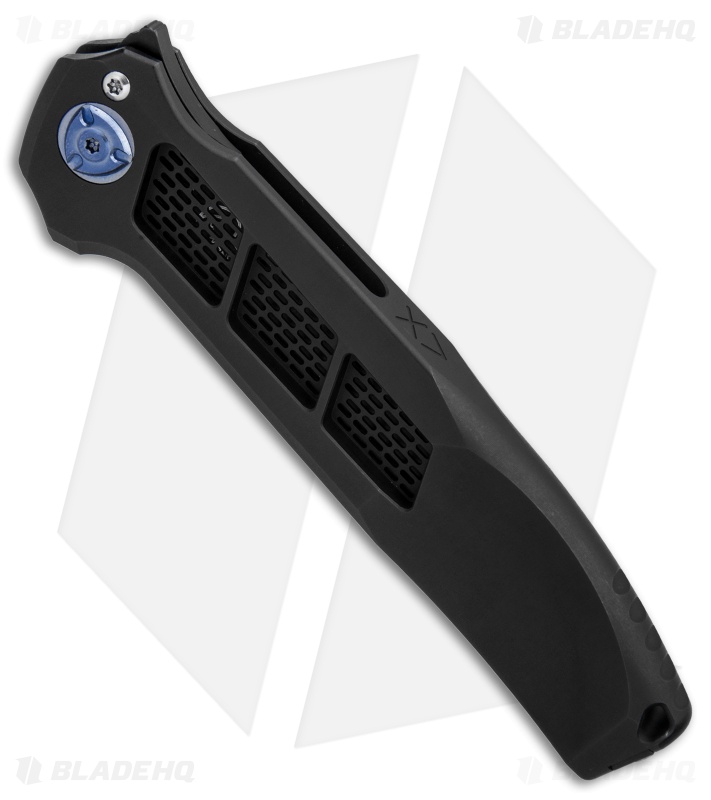 Liong Mah Design XV Integral Frame Lock Knife Black Ti (3.8" Black PVD ...