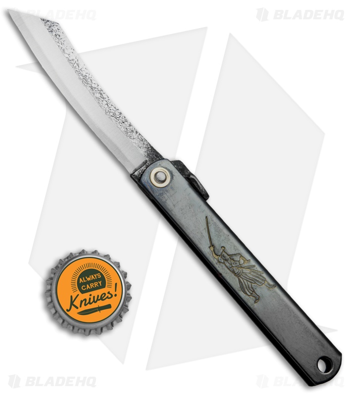Nagao Higonokami Friction Folder Black Stainless Steel (2.8" Hammer ...