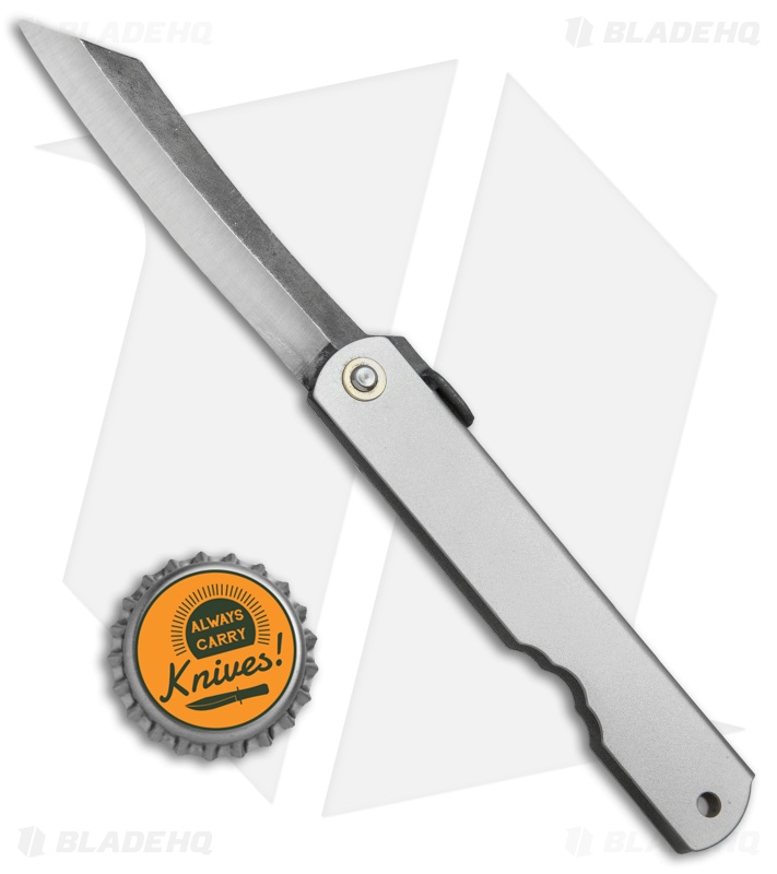 Nagao Higonokami Friction Folder Silver Stainless Steel (3 Nagao Higonokami Friction Folder Silver Stainless Steel (3