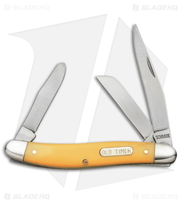 Old Timer Limited Ed. Pocket Knife Gift Set Yellow SCPROM-151-GPY ...