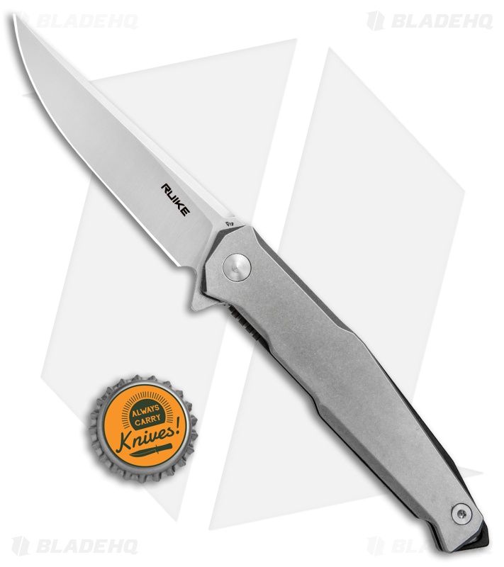 RUIKE P108 Frame Lock Knife w/ Beta Plus Lock (3.5" Satin) - Blade HQ