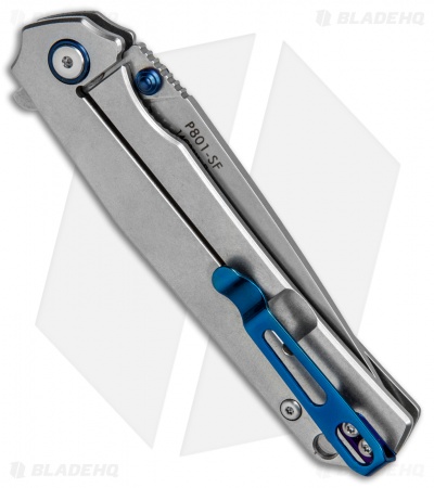 RUIKE P801 Frame Lock Knife Stainless Steel (3.5" Stonewash) - Blade HQ