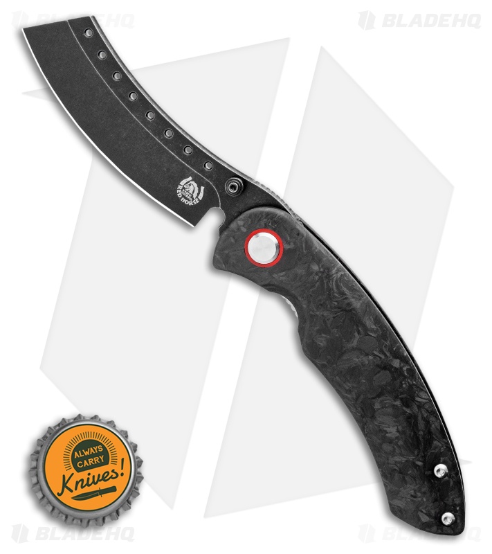 Red Horse Knife Works Hell Razor P Liner Lock Knife Shred CF (3.6 ...