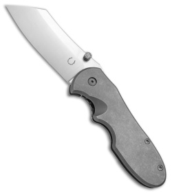 Red Horse Knife Works The Chopper Frame Lock Knife Ti (3.5" Satin ...