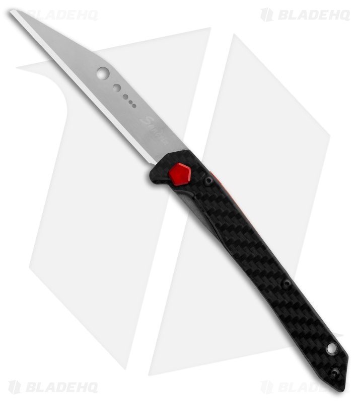 Sandrin Knives | TCK Tungsten Carbide Knife | Carbon Fiber/Ti