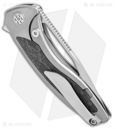 Sharp By Design Void - Manual Folding Knife | Marble CF | Blade HQ