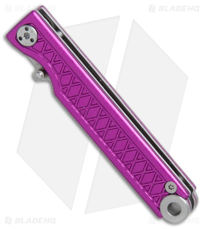 StatGear Pocket Samurai Liner Lock Keychain Knife Purple Al (2.1" Satin ...