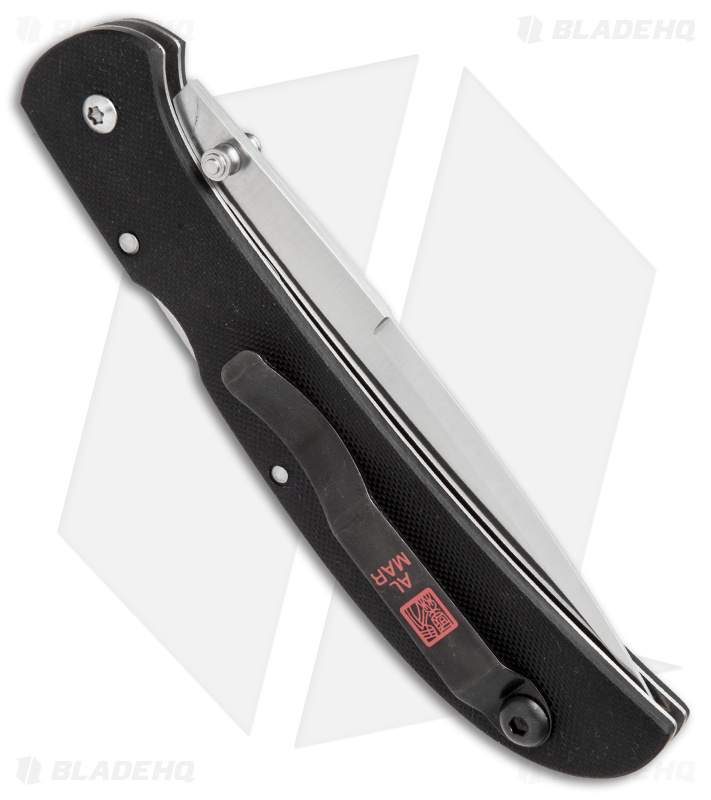 Al Mar Eagle Talon Lock Back Knife Black G-10 (4" Satin) - Blade HQ