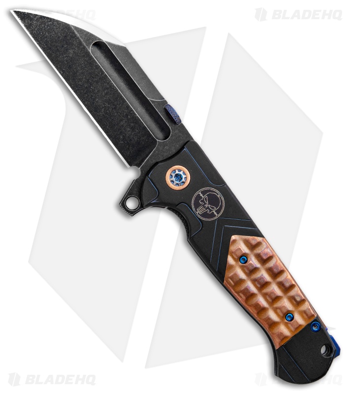 Andre de Villiers Tac Butcher | Frame Lock Knife | Copper Frag