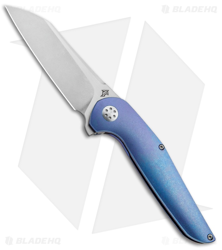 APurvis Blades Progeny - Frame Lock Knife | Blue | Blade HQ Exclusive