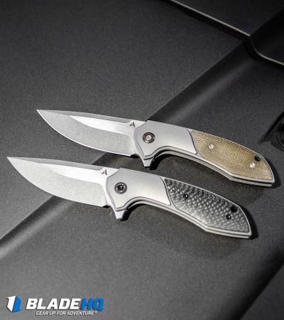 Arcform Catalyst Flipper Knife | Ti/Carbon Fiber - Blade HQ