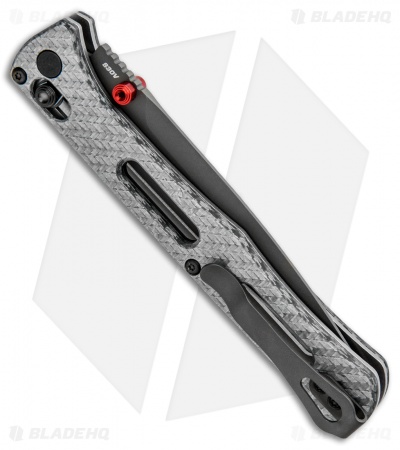 Benchmade Fact - AXIS Lock Knife | Silver Twill + Gray | Blade HQ
