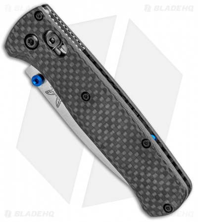 Flytanium CF Benchmade Bugout Knife Satin - Blade HQ