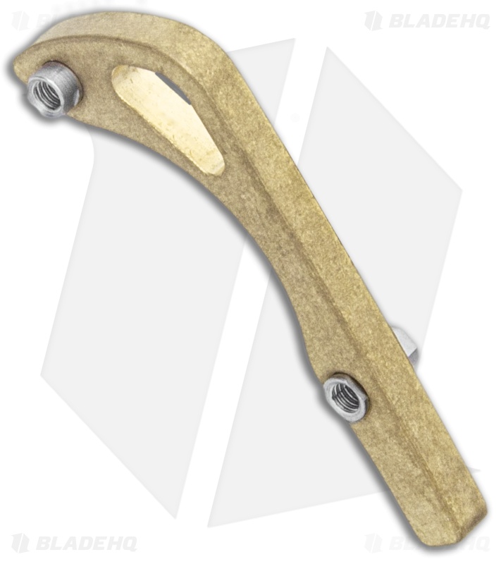 Flytanium Brass Mini Bugout Backspacer for Benchmade Mini Bugout - Blade HQ
