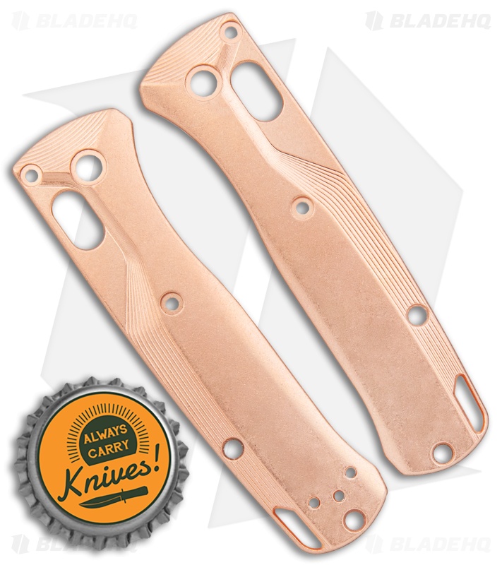 Flytanium Crossfade Copper Scales for Benchmade MINI Bugout Knife ...