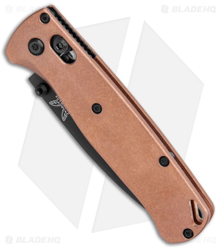 Flytanium Copper Scales Benchmade Bugout Knife - Blade HQ