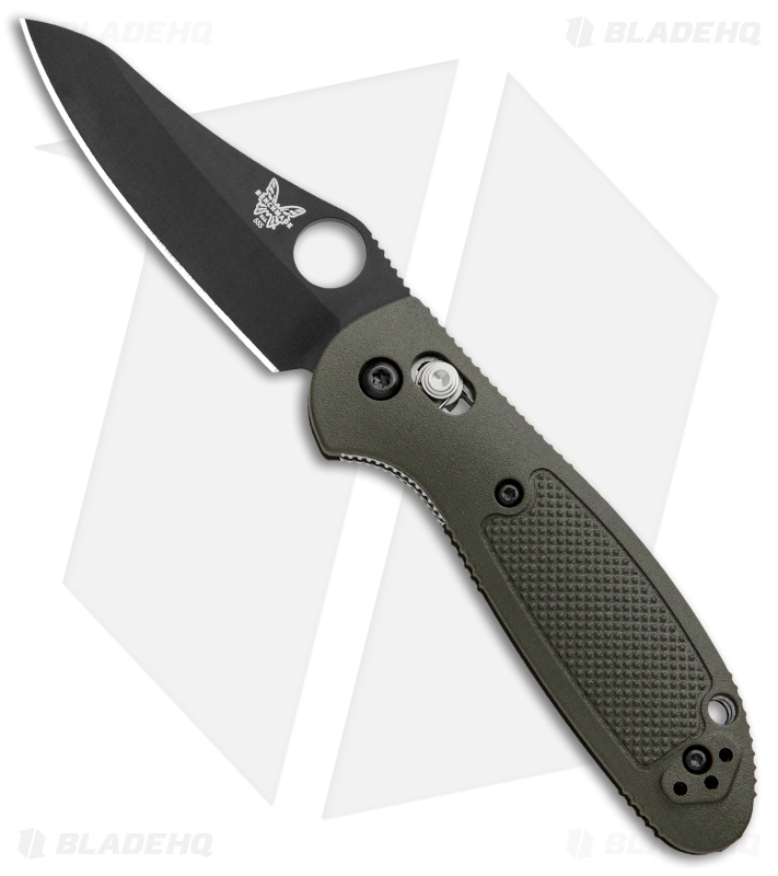 Benchmade Mini Griptilian AXIS Lock Knife Olive Drab (2.91") 555BKOD ...