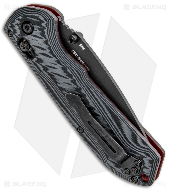 Benchmade Freek - AXIS Lock Folding Knife | Black/Red | Blade HQ