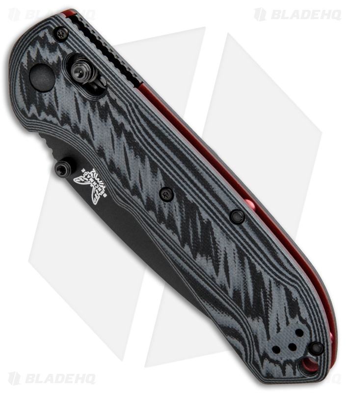 Benchmade Freek - AXIS Lock Folding Knife | Black/Red | Blade HQ
