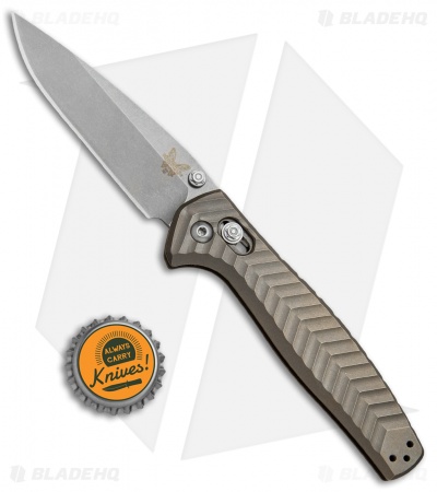 Benchmade 781 Anthem AXIS Lock Folding Knife Bronze Titanium (3.5 ...