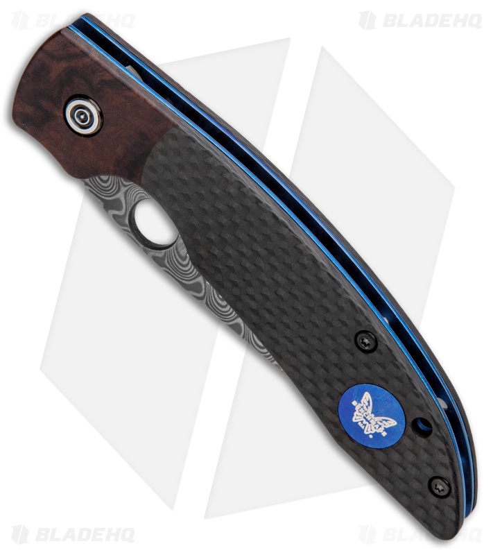 Benchmade Mini-AFCK Gold Class Knife 812-101 (3.19" Damascus) #03 ...