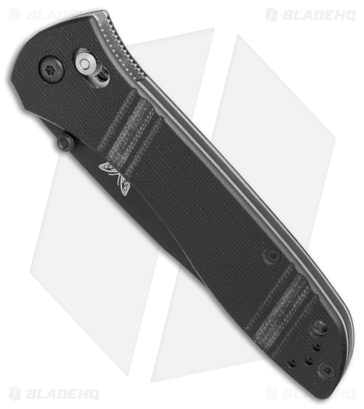 Vintage Benchmade 710 McHenry & Williams AXIS Lock Knife (4" Black Serr ...