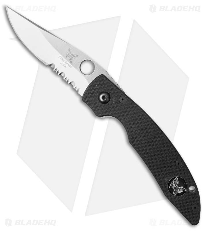 Rare Benchmade Mini AFCK 812S Liner Lock Knife (3.25" Satin Serr ...