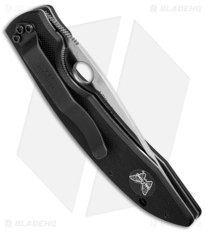 Rare Benchmade Mini AFCK 812S Liner Lock Knife (3.25" Satin Serr ...