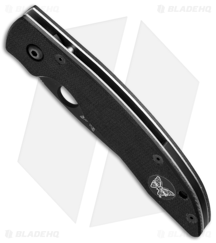 Rare Benchmade Mini AFCK 812SBT Liner Lock Knife (3.25" Black Serr ...