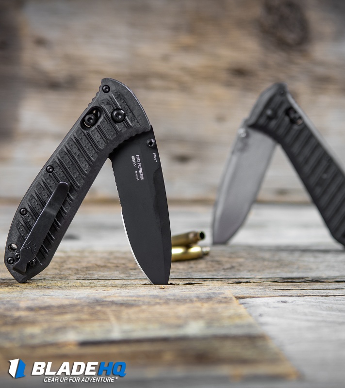 Benchmade Presidio II AXIS Lock Knife Black CF-Elite (3.72" Satin) 570 ...