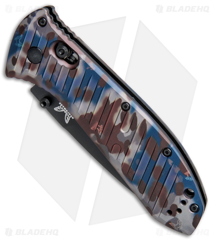 Benchmade Presidio II Limited Edition Knife Rustic Ano (3.7" Black ...