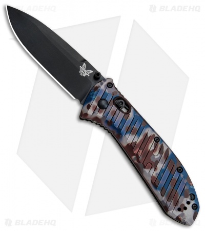 Benchmade Presidio II Limited Edition Knife Rustic Ano (3.7" Black ...